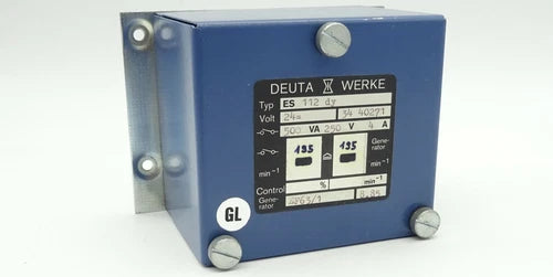Speed Controller DEUTA WORKS ES 112 DY Speed Control Generator 24V ...